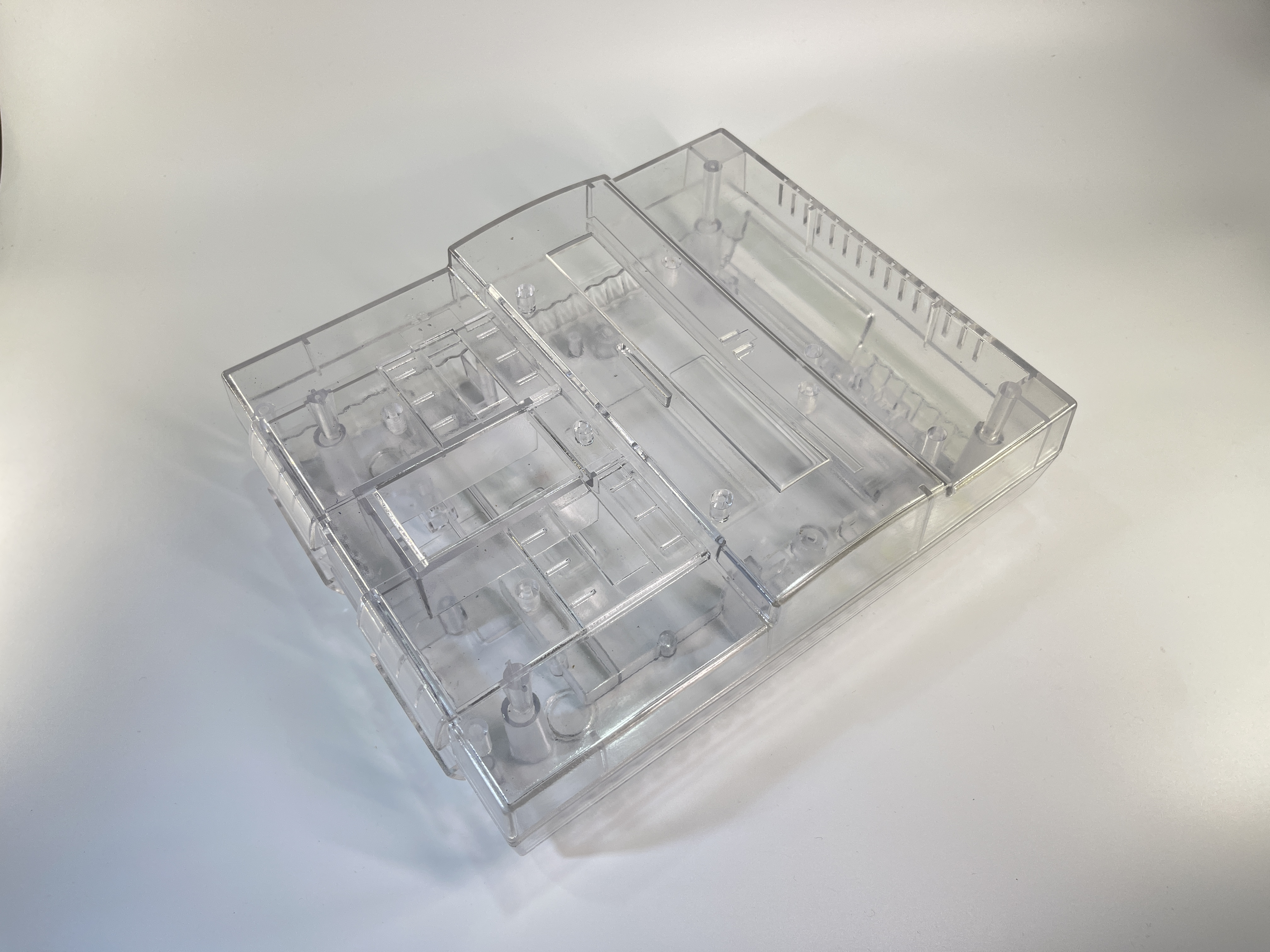 Snes Transparent Clear Case Retro Game Restore