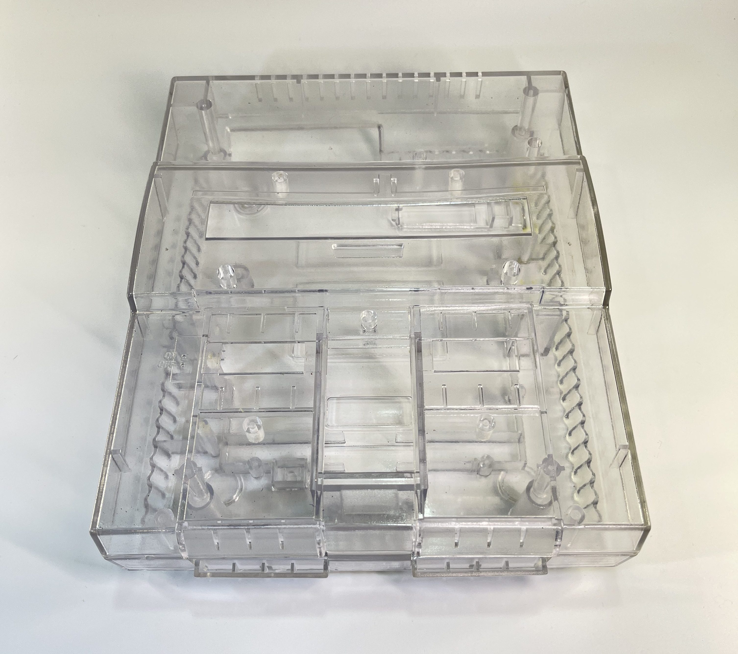 Snes Transparent Clear Case Retro Game Restore